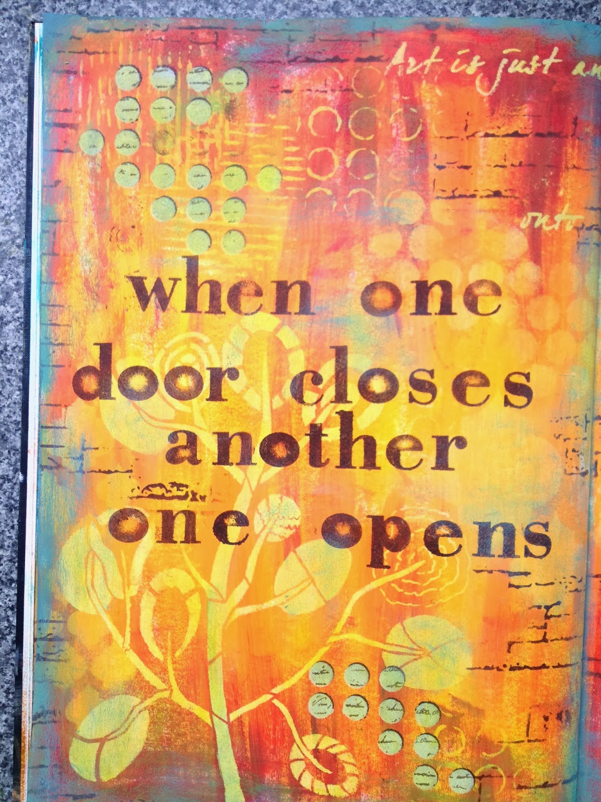 Yours Artfully: My A3 journal